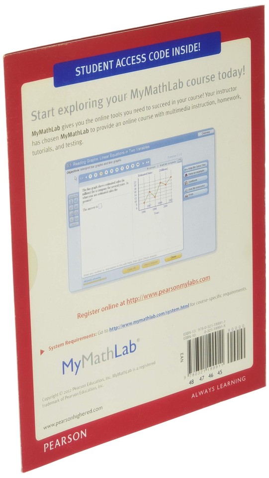MyMathLab: Student Access Kit 9780321199911 | eBay