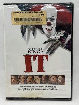 STEPHEN KING'S IT (1990, 2010) DVD *NEW & SEALED* Horror Pennywise The ...