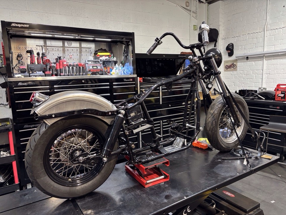 Harley 4/5 Speed, Pan/Shovel/Evo/Twin Cam Rolling Chassis, See Full ...