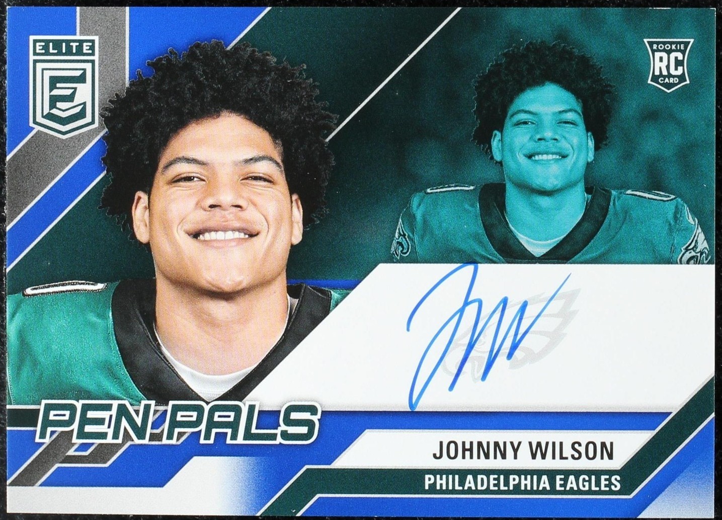 2024 Panini Donruss Elite - Pen Pals Johnny Wilson #PAL-JWI Blue Blue ...