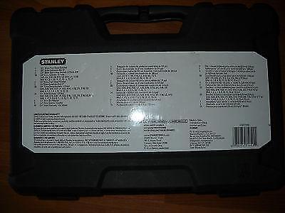 Stanley 85 Piece Socket Set-Sockets-Ratchets-SAE & Metric | eBay
