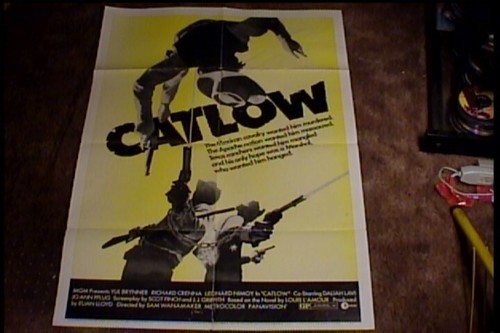 CATLOW ORIGINAL MOVIE POSTER 1971 WESTERN | eBay