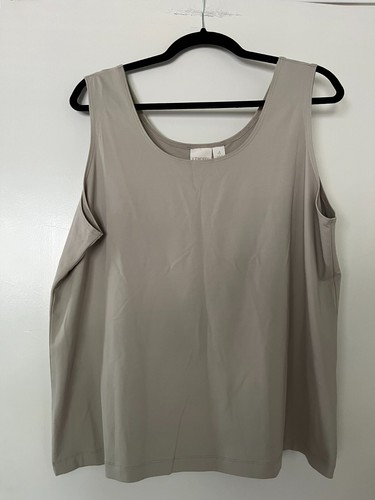 181. Chico’s Size 4. Putty tank, goes with darn near everything! | eBay