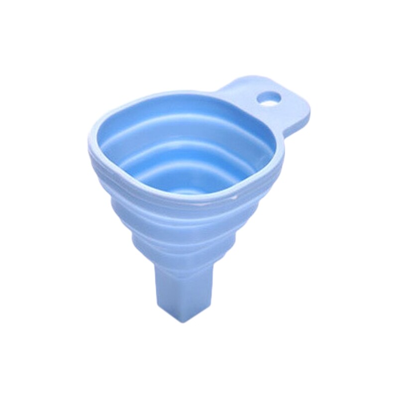Silicone Foldable Funnel for Water Bottle Easy to Use and Clean Duable ...