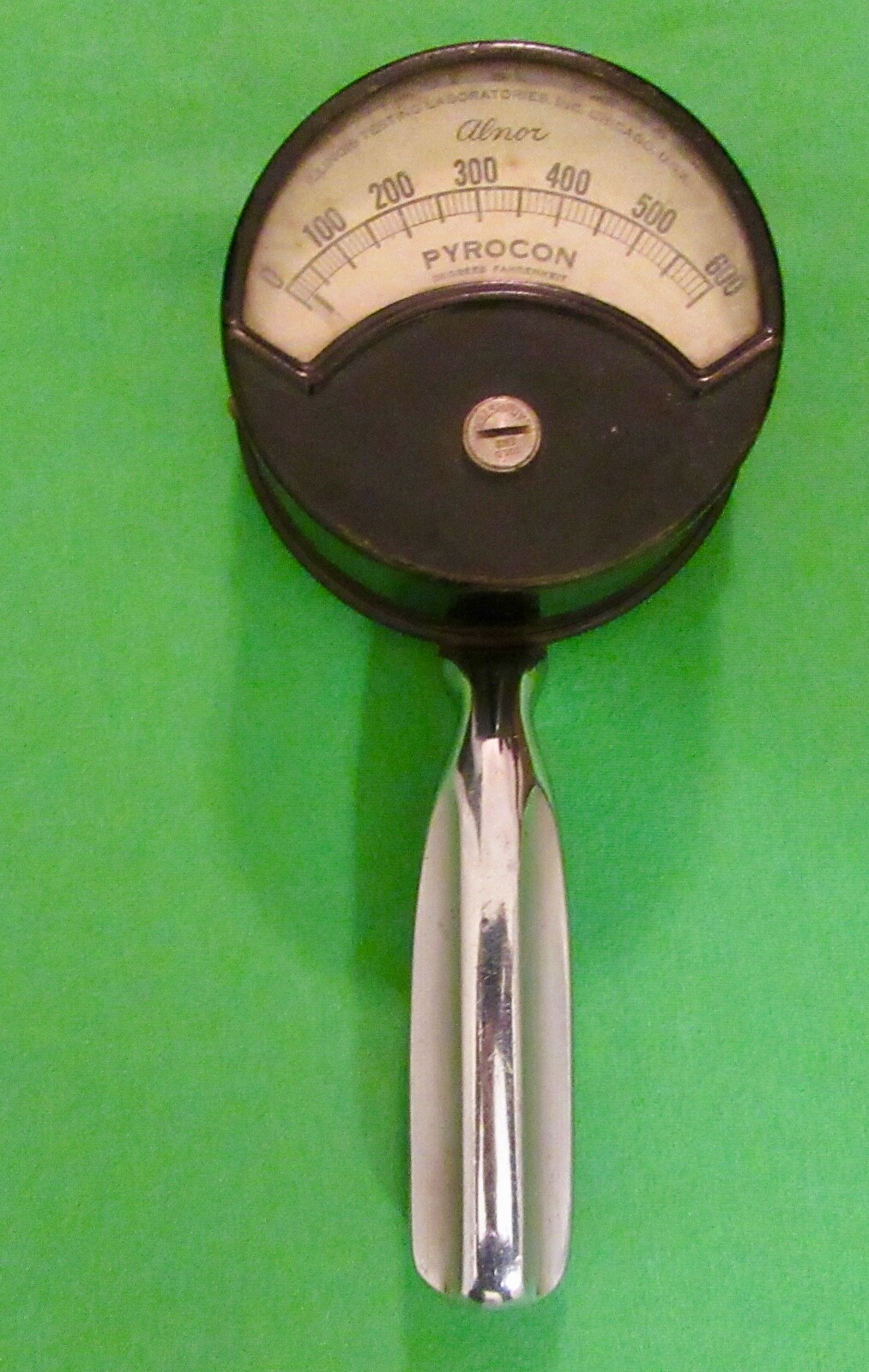 Alnor Pyrocon Pyrometer Fahrenheit Thermometer 0-600 Degrees #4000 (Lot ...