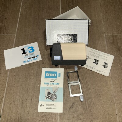 Vintage TMC Photo Pocket Portable Slide Projector/Viewer | eBay