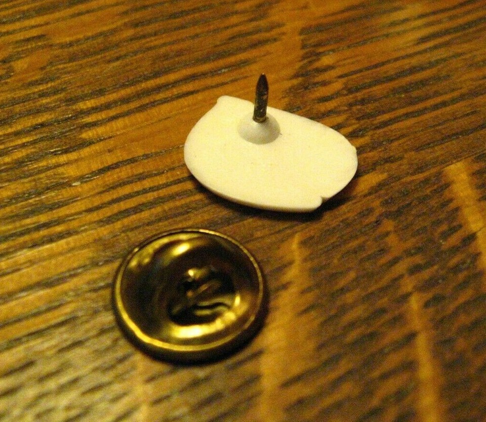 Real Dairy Logo Lapel Pin - Vintage Red White Motto Milk Cheese Yogurt ...