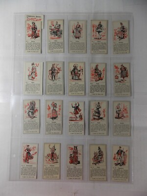 Typhoo Tea Cards Costume of the World 1955 Complete Set 20 in Pages | eBay