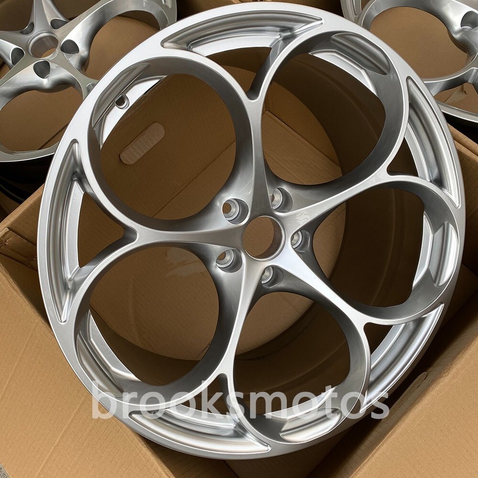 FOR Alfa Romeo Stelvio 20" Silver Forged Wheels Rims 20x9 | 5x110 | 29 ...