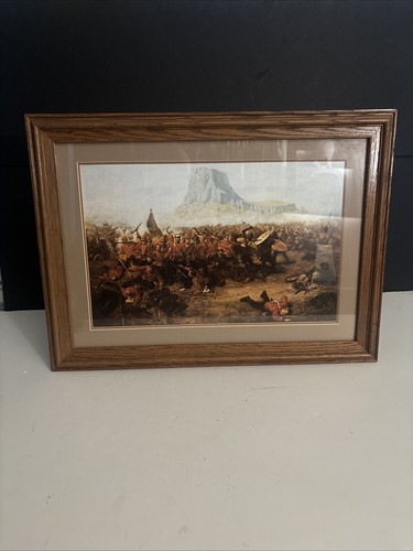 Battle Of Isandlwana Print (framed & Mounted) 15x21 | eBay