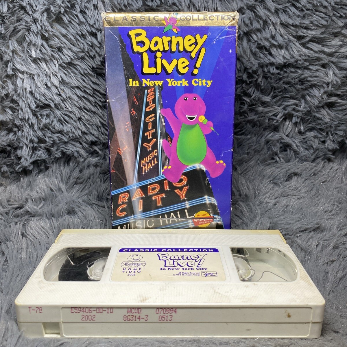 Barney Vhs 1994 New York City Lyons VHS | Mercari