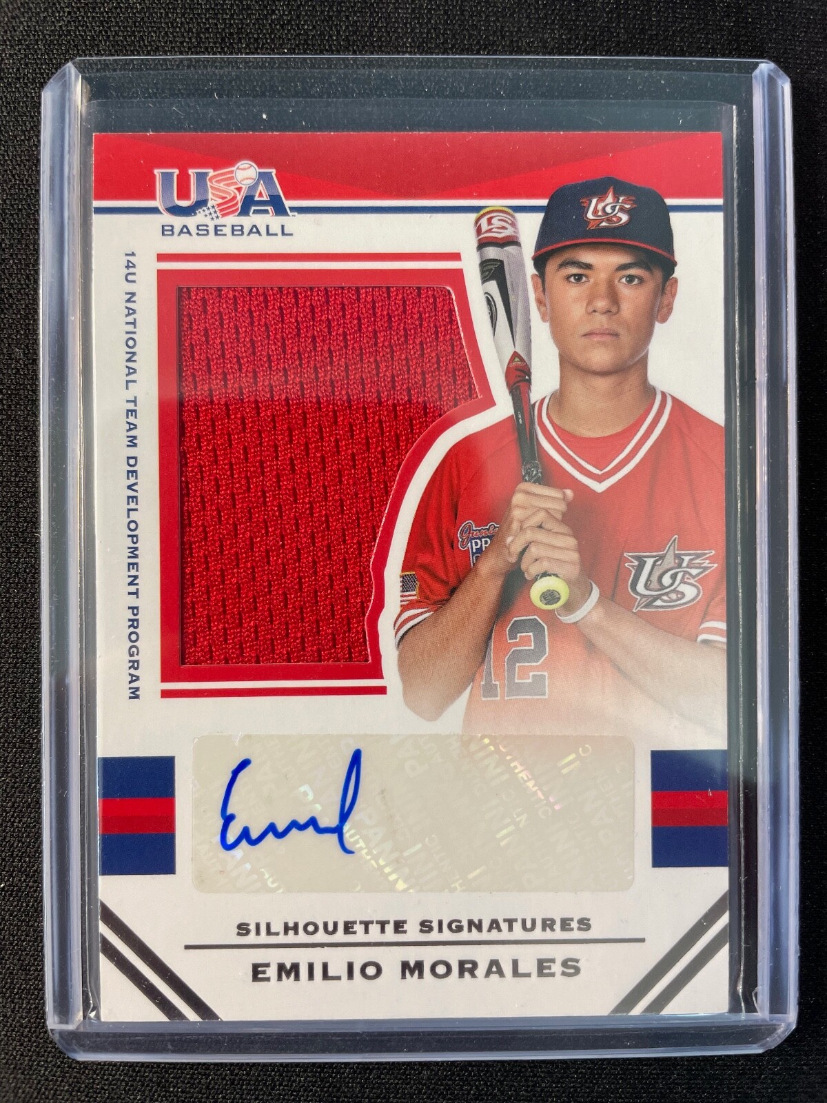 2017 Panini USA Stars & Stripes Emilio Morales Autographed Jersey #/49!!! | eBay