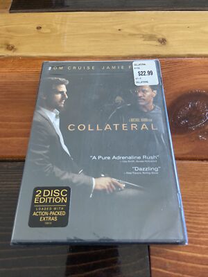 Collateral DVD Movie 2004 2-Disc Set Tom Cruise Jamie Foxx Brand New Sealed 678149173420| eBay