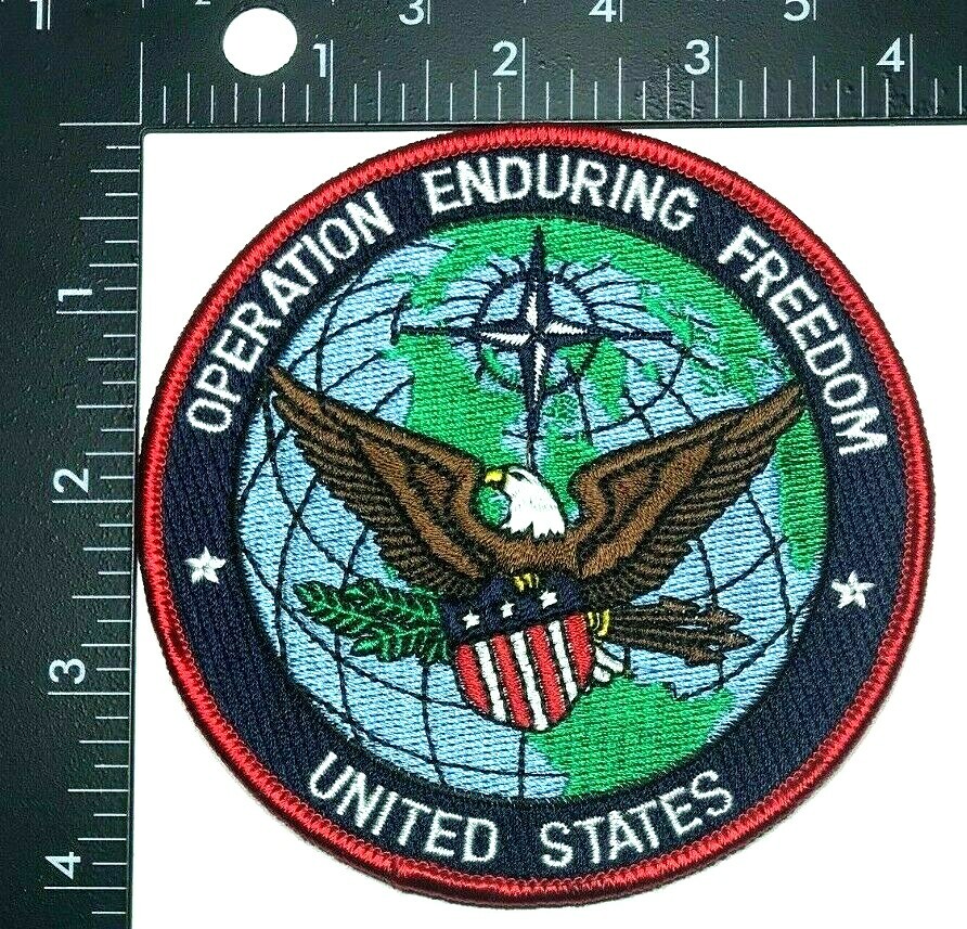 OPERATION ENDURING FREEDOM ( OEF ) US PATCH ( US ARMY, USN, USAF, USMC, USCG ) | eBay