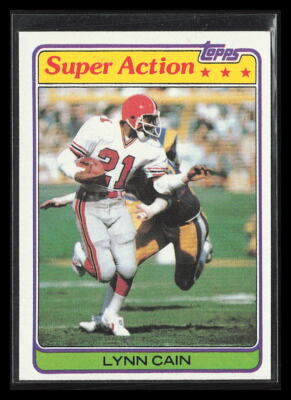 Lynn Cain 1981 Topps #73 Atlanta Falcons | eBay