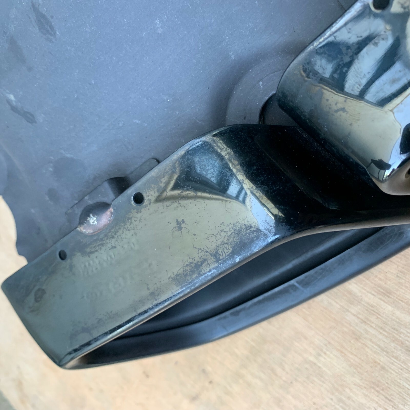 genuine mercedes exhaust tips rear c63s AMG tail pipe A2054900727 ...