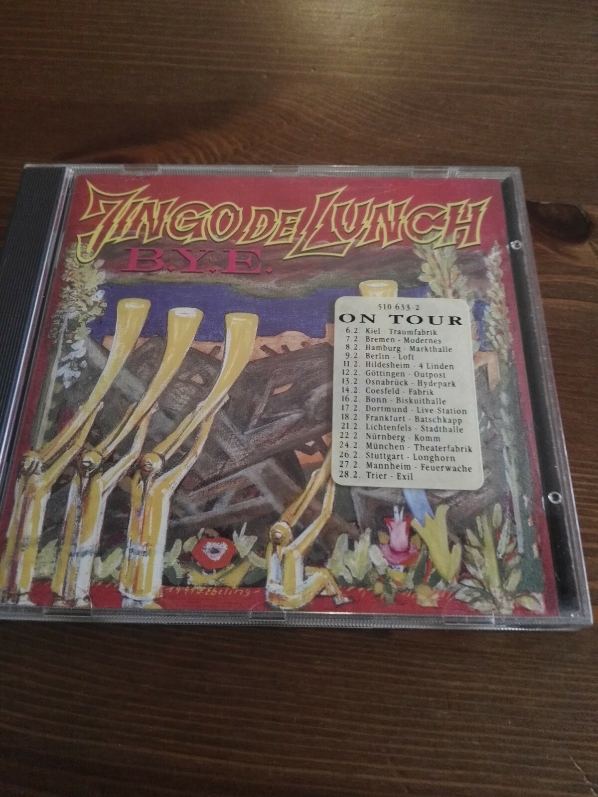 Jingo de Lunch - B.Y.E. 1992Genre:RockStil:Rock & Roll, Punk, Heavy ...