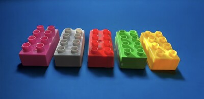 lot of 5 assorted Mega Bloks 2X4 bricks- combined shipping (MISC2) | eBay