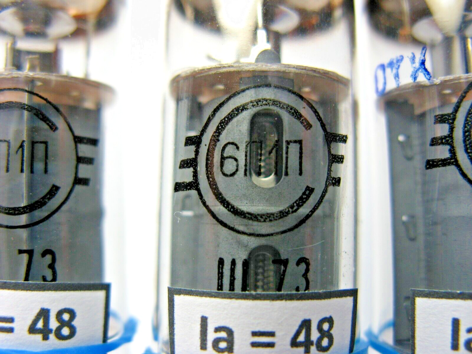 6P1P 6P1 MATCHED QUAD (4pcs) SVETLANA TUBES / VALVES NEW NOS | eBay
