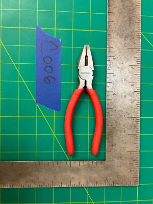 Vintage Mac Telstar 7" Lineman's Pliers Tool - Red Soft Grip - Durable ...