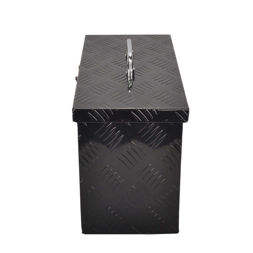 Aluminum 16"X7.5"X10" Small Tool Box Car Trailer Truck Tool Box Storage ...