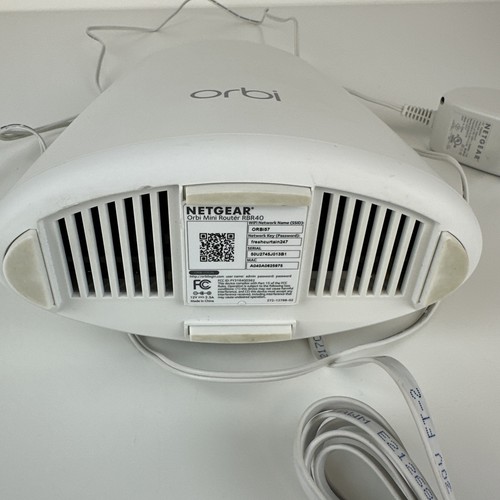 Netgear Orbi RBR40 Mini Wireless Router Bundled With Power Adapter ...