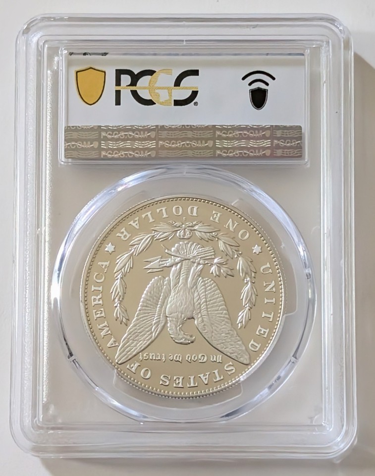 2024-S $1 SILVER PCGS-PR70DCAM MORGAN DOLLAR FIRST STRIKE COIN WITH ...