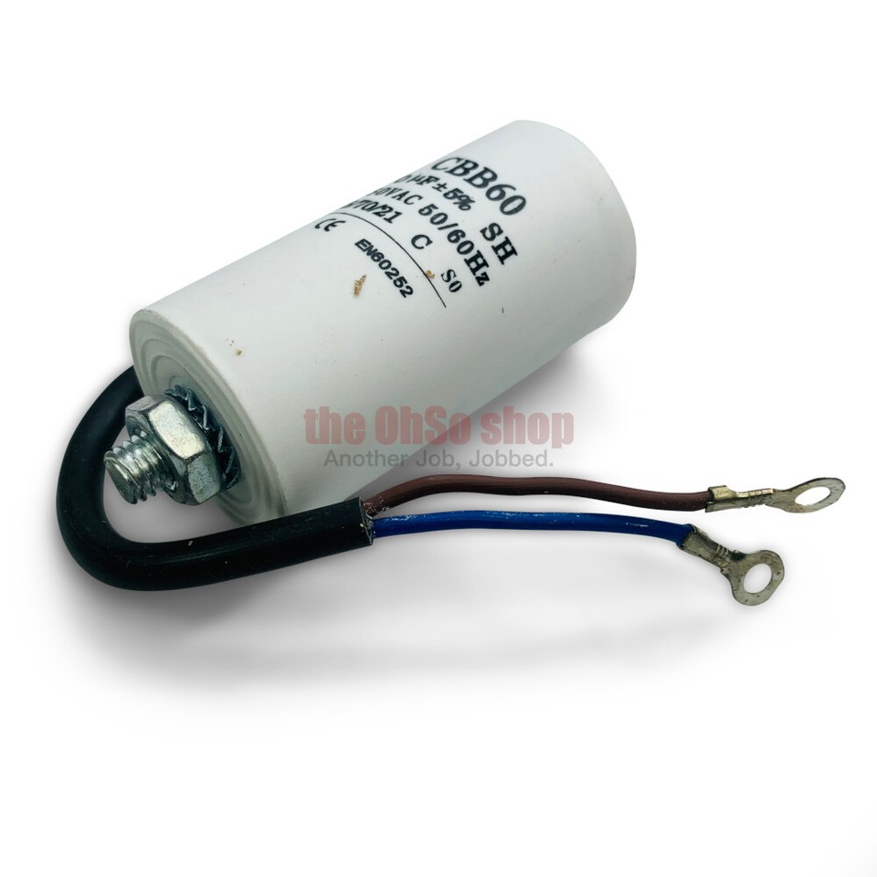 10uf 450v Wired Capacitor CBB60 For Electric Induction Motor/Engine ...
