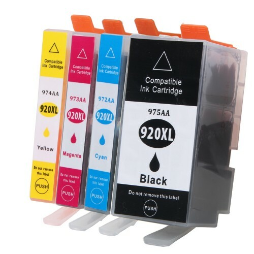 10x Generic 920XL B/C/M/Y Ink for HP OfficeJet 6000 6500 6500A 7000 ...