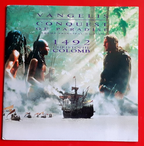 SP VANGELIS - 1492 CHRISTOPHE COLOMB (EAST WEST FRENCH ORIGINAL ...