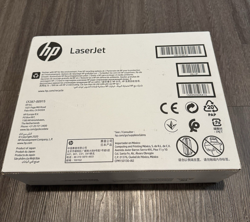 HP 87j Cf287jc Toner Cartridge Black Genuine for sale online | eBay