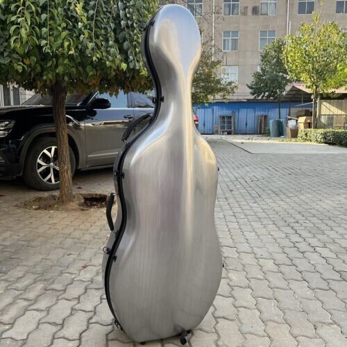 4/4 Cello Case Carbon Fiber Cello Box Carry for gray colour,free ...