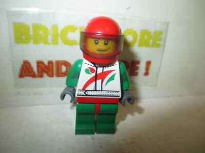 Lego - Minifigures - Car Driver White Octan Race Suit 60024 cty0435 | eBay