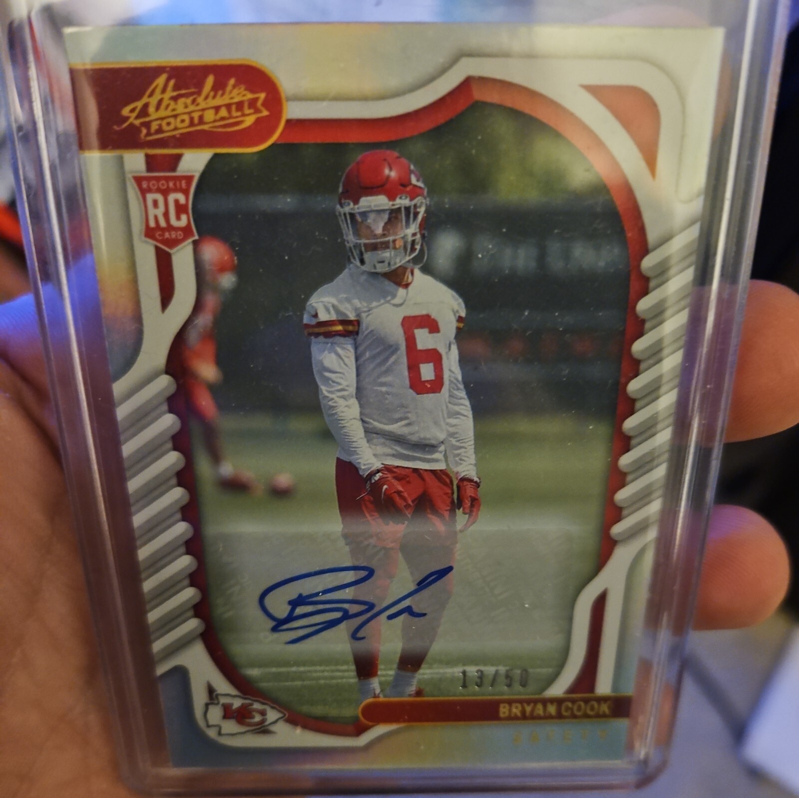 2022 Absolute Football Bryan Cook Rookie Signatures SILVER /50 #149 🔥 ...