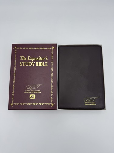The Expositor’s Study Bible Jimmy Swaggart Signature Edition Sheepskin ...
