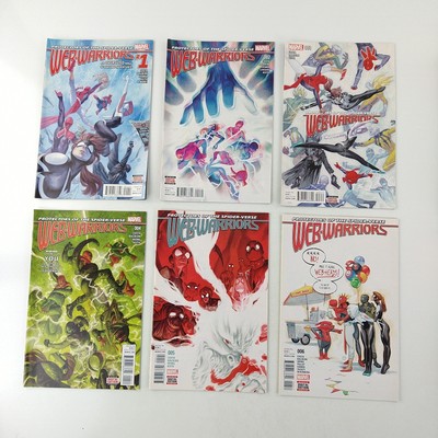 Web-Warriors #1-6 Complete Set 1 2 3 4 5 6 Lot VF/NM (2015 Marvel Comics) | eBay