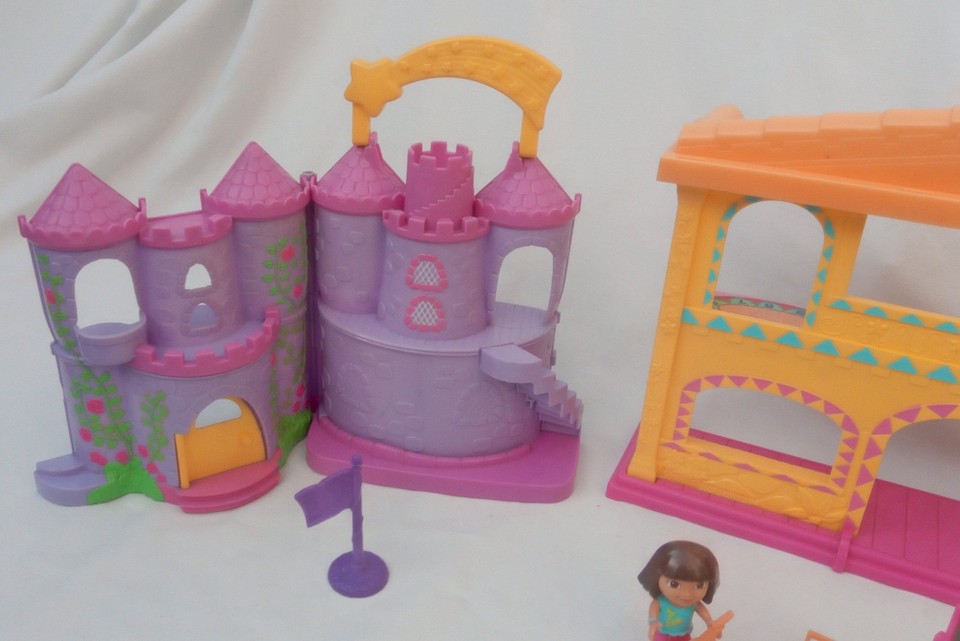 Dora The Explorer School Playset with Accessories & Magic Castle ...