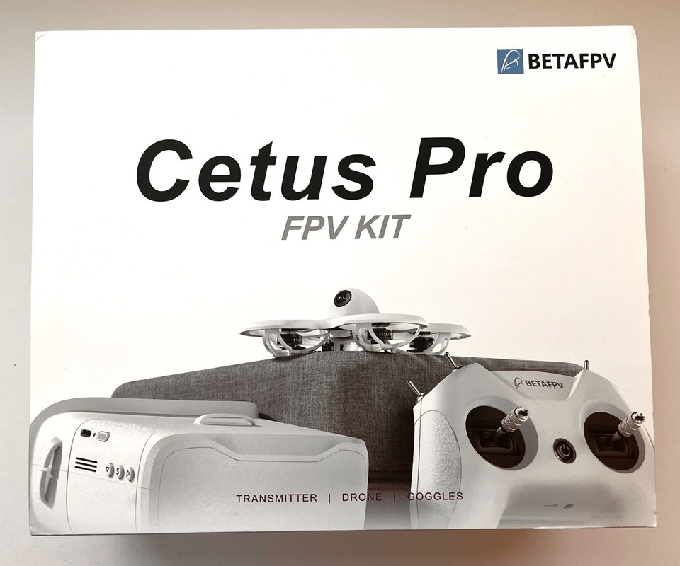 BETAFPV Cetus Pro FPV Drone Kit with Goggles and Remote Controller and ...
