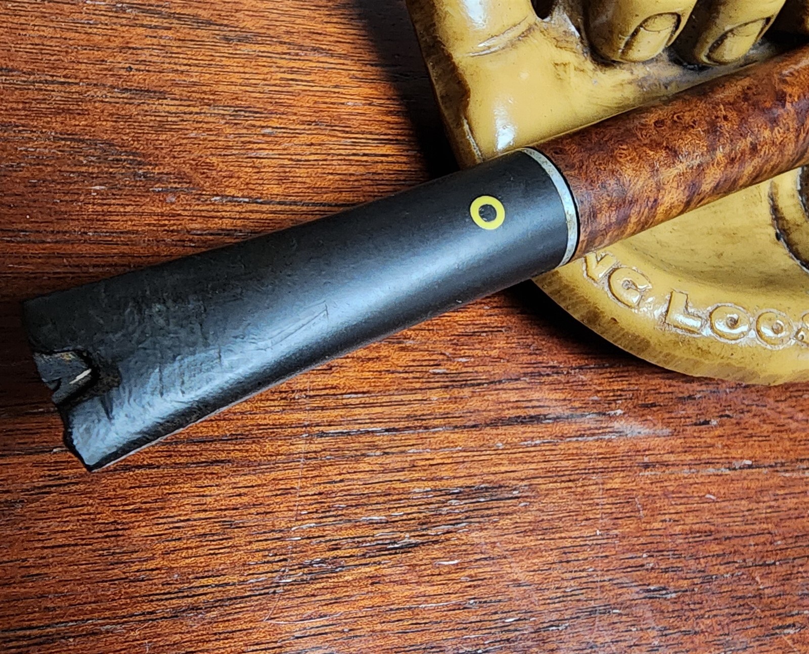 VINTAGE YELLO-BOLE IMPERIAL ESTATE TOBACCO PIPE CURED WITH REAL HONEY 5 ...
