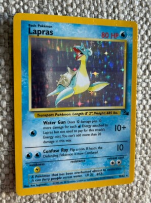 Pokémon TCG 1999 Lapras #10/62 Holo Rare Card | eBay