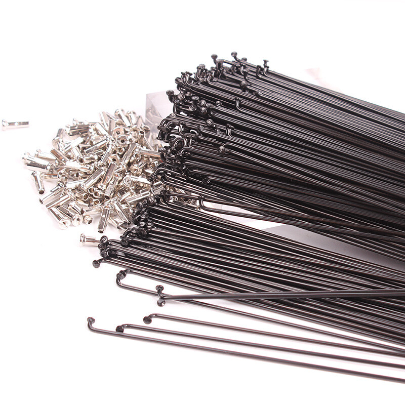 36PCS 250-280mm spokes 14G J Bend Bicycle Mountain Bike Steel | eBay