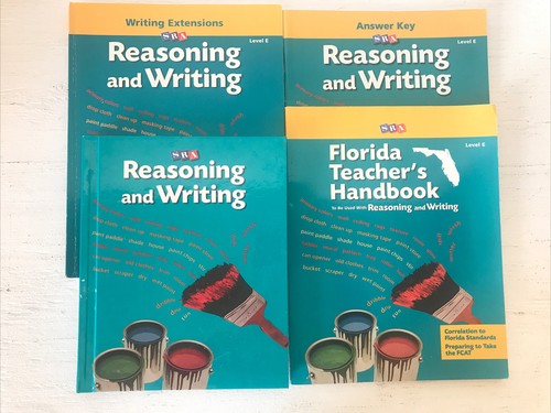 Teacher / Homeschool Bundle - SRA Reasoning & Writing Level E Text, Key ...