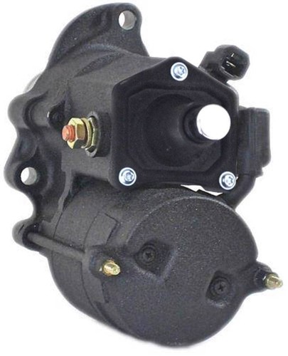 NEW BLACK PUSH BUTTON HARLEY STARTER FITS TOURING SOFTAIL DYNA STREET ...