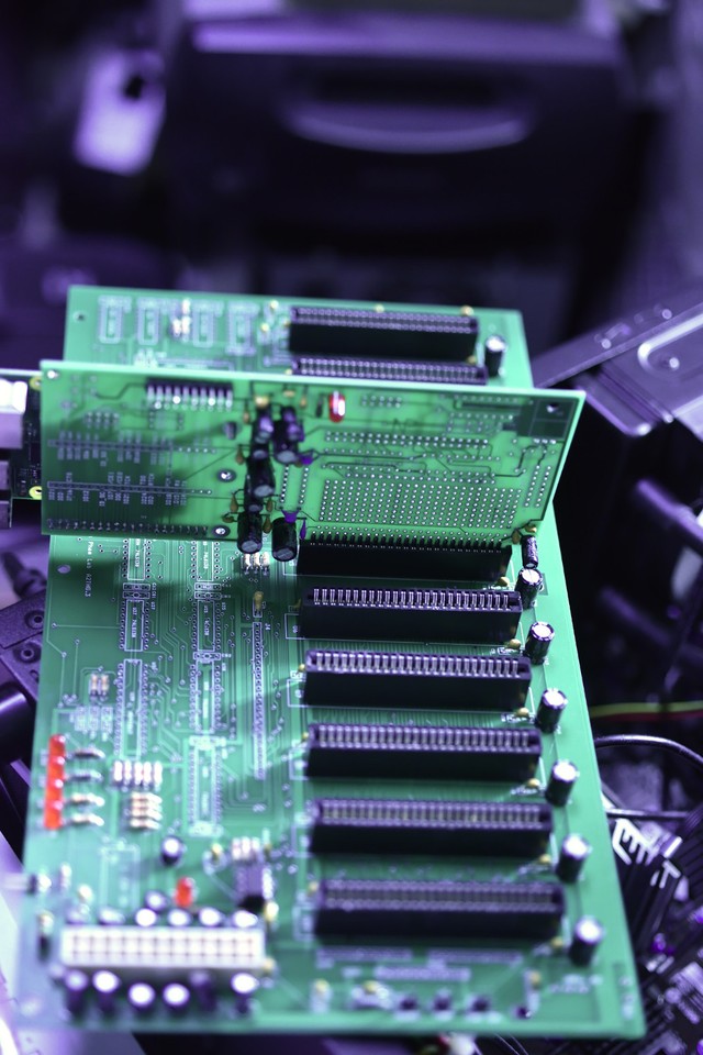 Raspberry Pi Cluster ATX backplane using Apple II Raspberry card | eBay