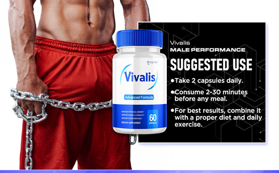 Vivalis Advanced Vitality Support Supplement Maximum Strength Formula ...