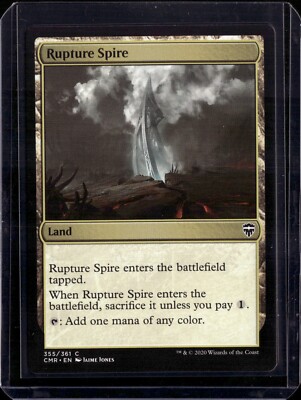Rupture Spire - 355 - CMR - NM - MTG Magic the Gathering | eBay