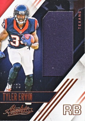 TYLER ERVIN 2016 ABSOLUTE JUMBO JERSEY /99 | eBay