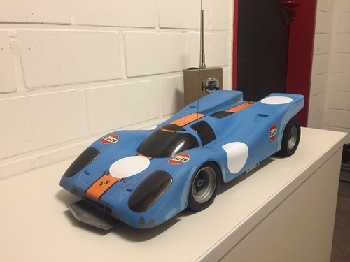 Kyosho Dash 1 / robbe K1 Verbrenner Porsche 917 1/8 RC Pan Car ...