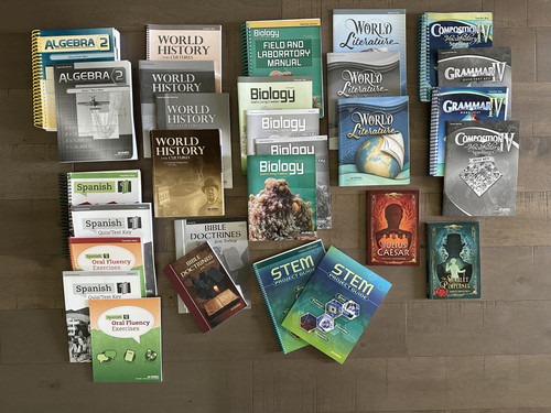 Abeka 10th Grade Lot / Homeschool Curriculum Bundle / Great Condition ...