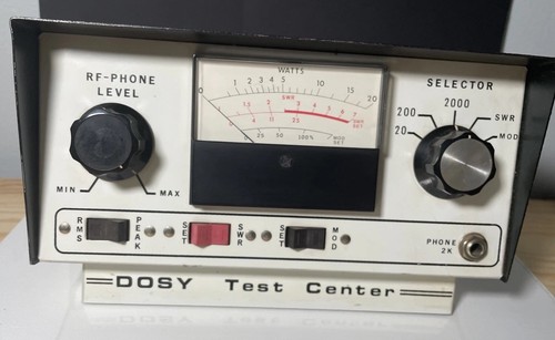Dosy Test Center TC-4002 4000W SWR Power Modulation Meter CB Ham Radio ...